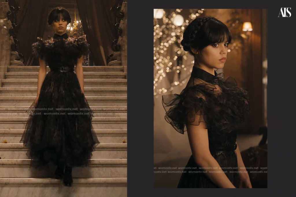 7 ลุค Wednesday Addams สุด iconic สไตล์ Goth-Chicจาก Netflix