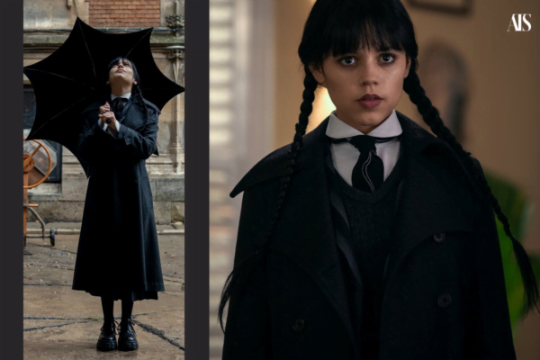 7 ลุค Wednesday Addams สุด iconic สไตล์ Goth-Chicจาก Netflix