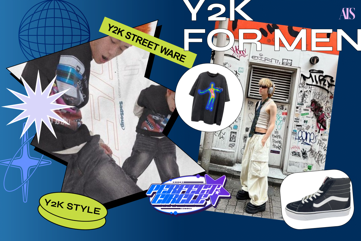 พาหนุ่ม ๆแต่งตัวY2K Street Styleลุคฮิปอินเทรนด์แต่งตามไม่ยาก