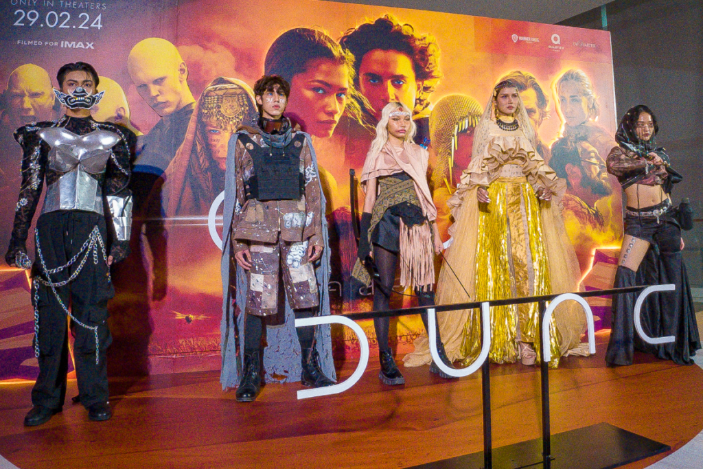 DPU ออกแบบชุด Dune costume design งานเปิดตัว Dune Part 2